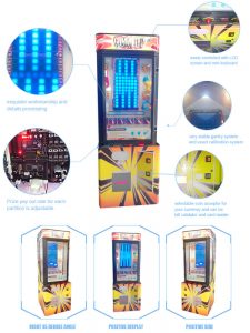 Luxury Stacker Pile up Prize Vending Game Machine