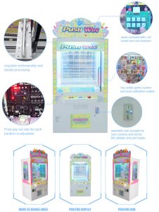 High Quality Push Win Vending Game Machine