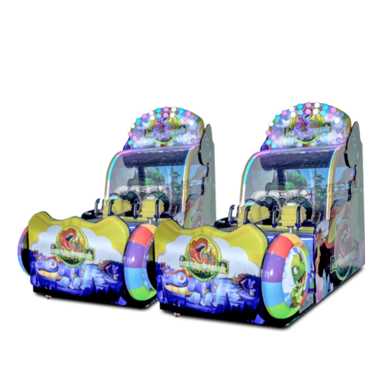 Crossing the Jurassic Park Shooting video arcade machine -Neofuns