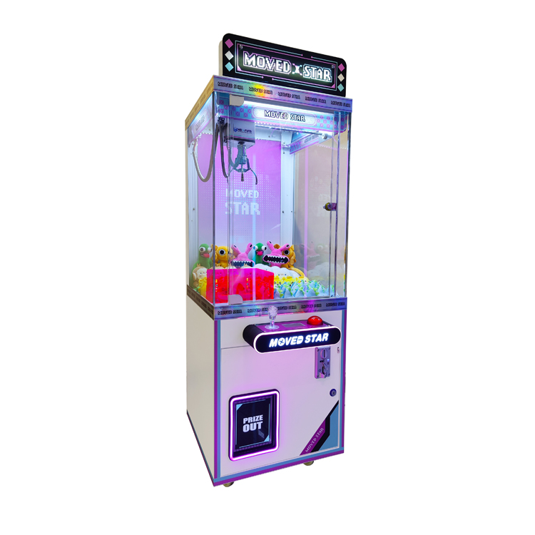 21"Moved Star small claw machine